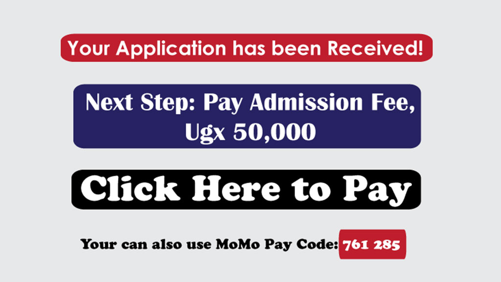 Pay for your Admission - KCI Institute